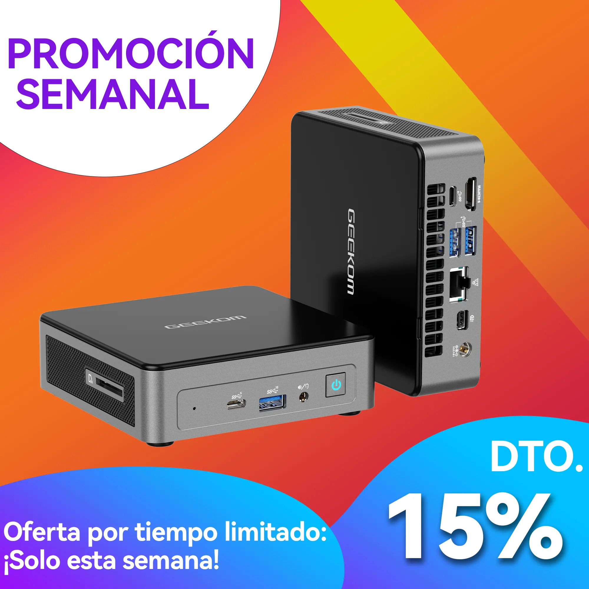 GEEKOM Mini PC: Mejor Mini PC Potencia y Creatividad de 2024