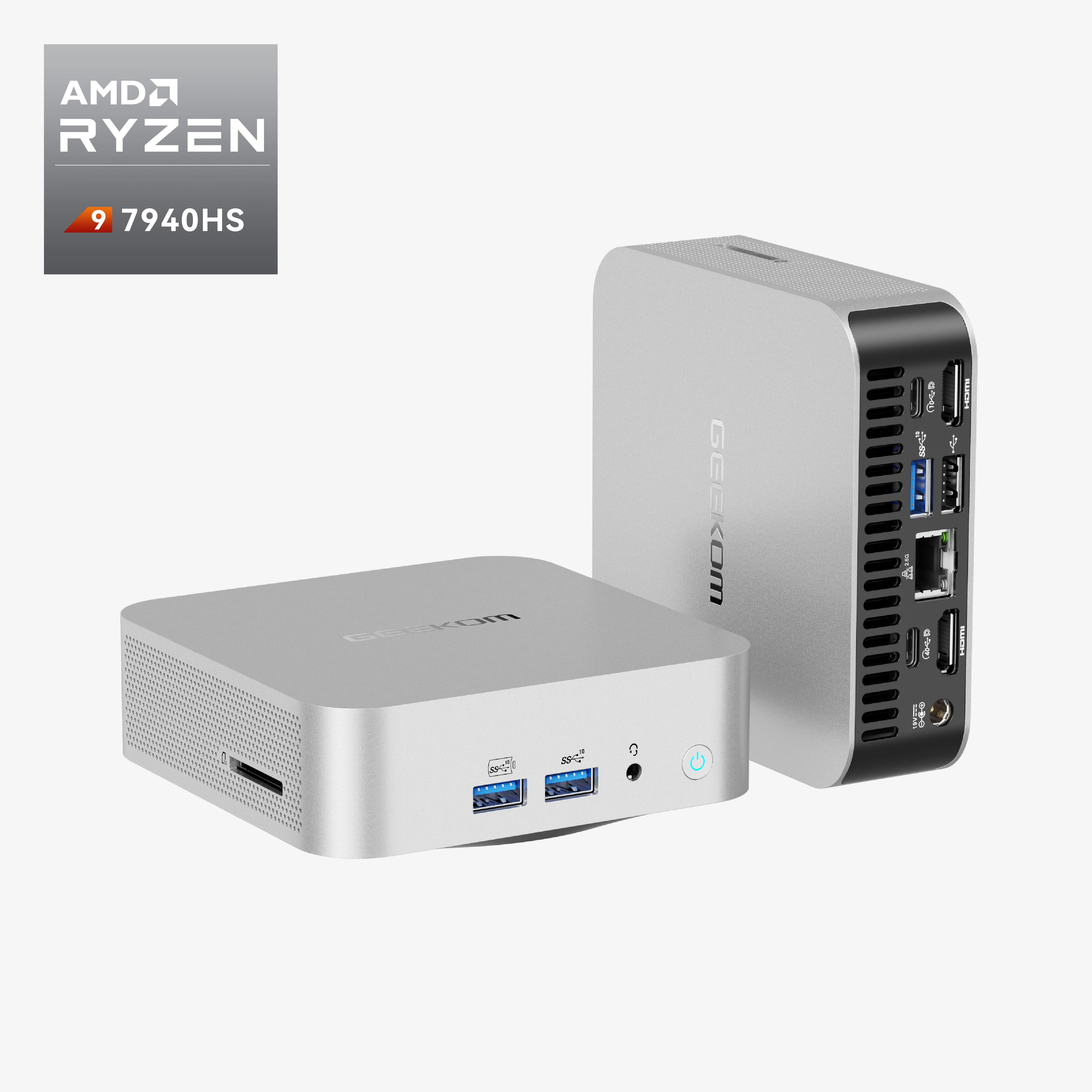 GEEKOM A7 Mini PC con AMD Ryzen 9 7940HS: Potencia Compacta