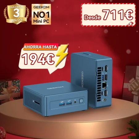 Mejor Mini PC | Nueva CPU Intel GEEKOM Mini IT13 2025 Edition