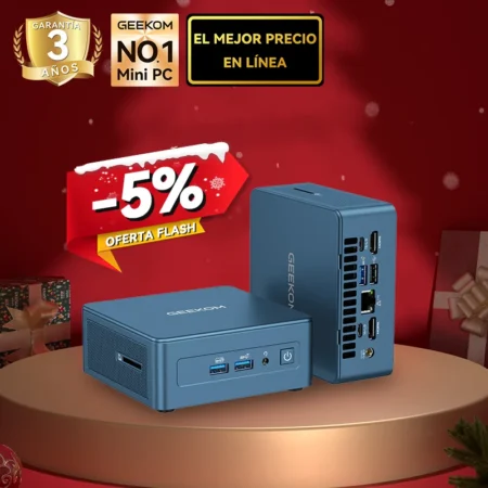 Mejor Mini PC | Nueva CPU Intel GEEKOM Mini IT13 Edición Pro