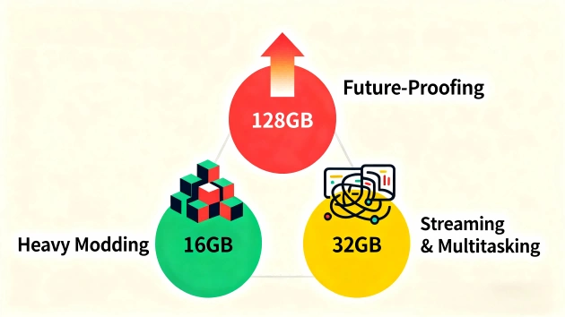 128 GB de RAM en 2025: guía, ventajas y PC recomendados- GEEKOM España