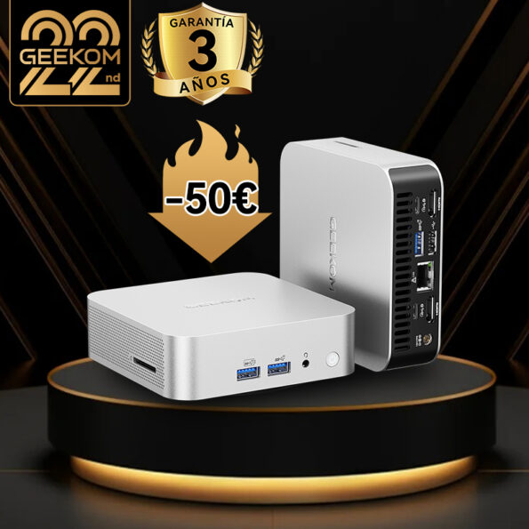 GEEKOM A9 Mega AI Mini PC con 126 TOPS - GEEKOM España