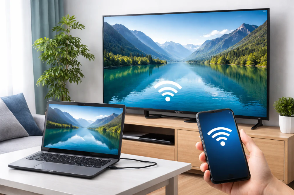 Conectar PC a TV: soluciones a problemas comunes (Wi-Fi, HDMI, sonido)