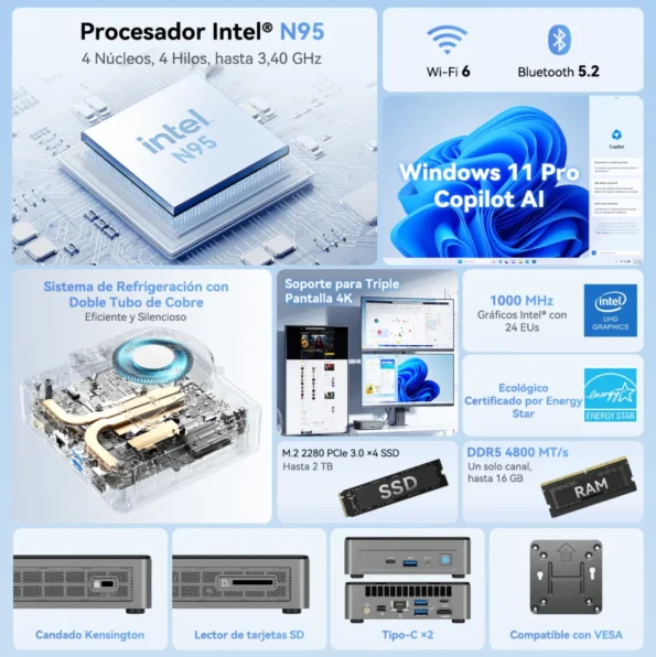 Mini PC económicos 2026: GEEKOM A5 Pro y Mini Air12 - GEEKOM España