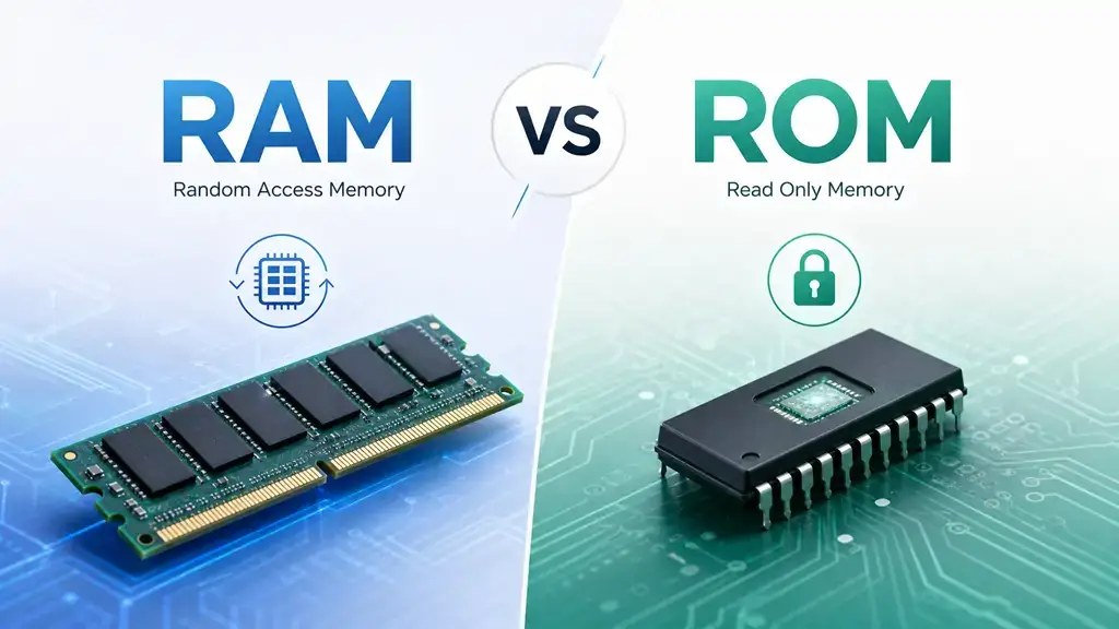 RAM y ROM: qué son y en qué se diferencian - GEEKOM España